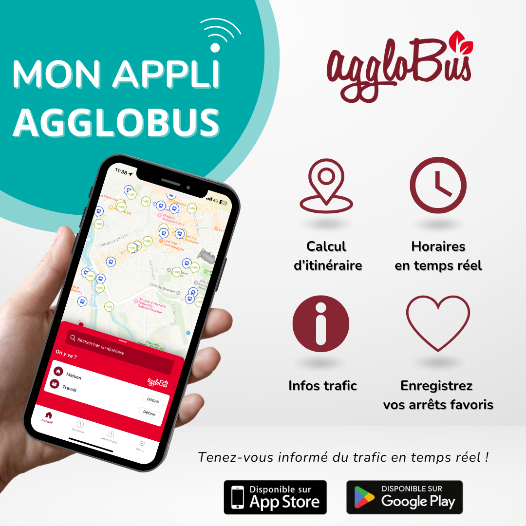 Application AggloBus Bourges | Agglobus